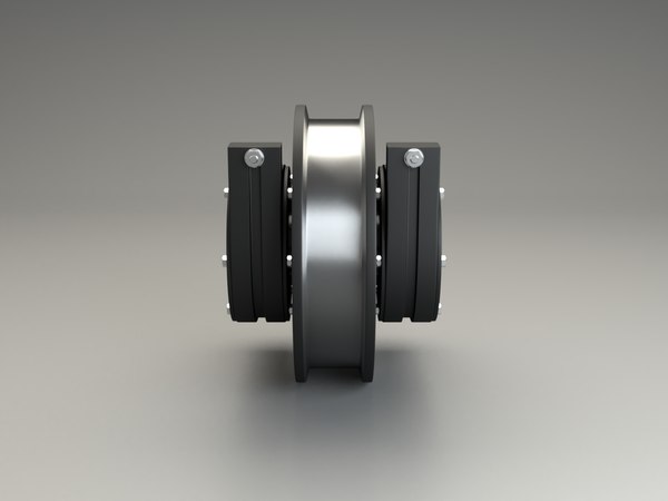 Bridge wheel crane 3D model - TurboSquid 1373702
