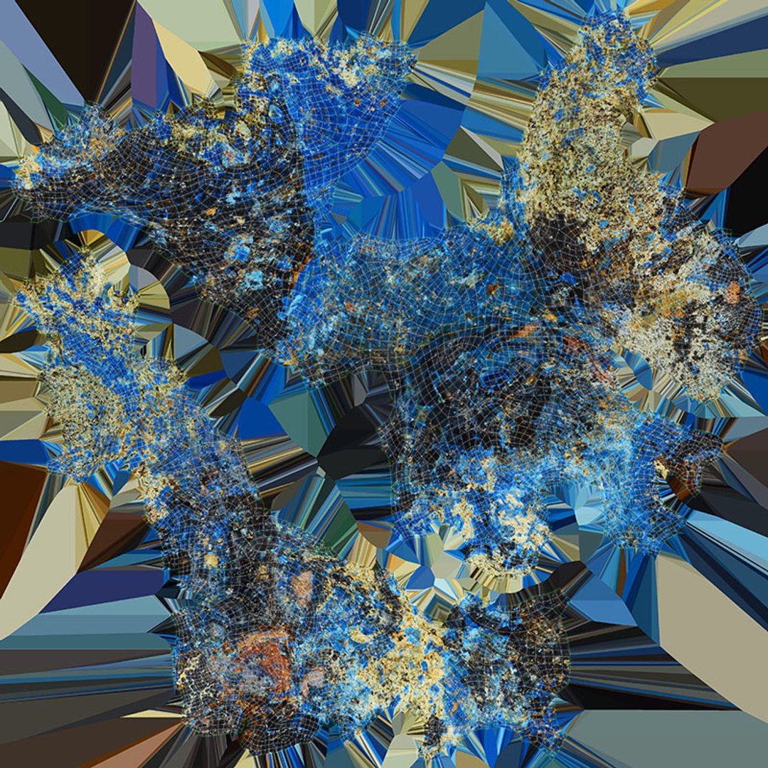 3D Azurite Crystal Collection Model - TurboSquid 2309232