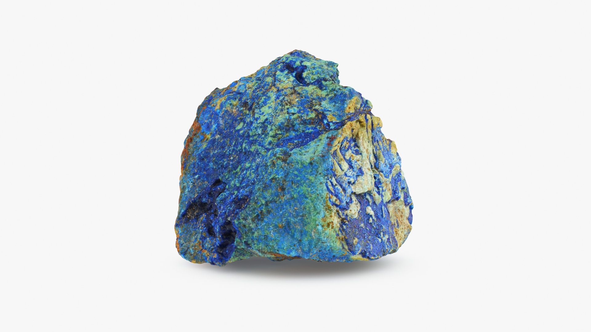 3D Azurite Crystal Collection Model - TurboSquid 2309232
