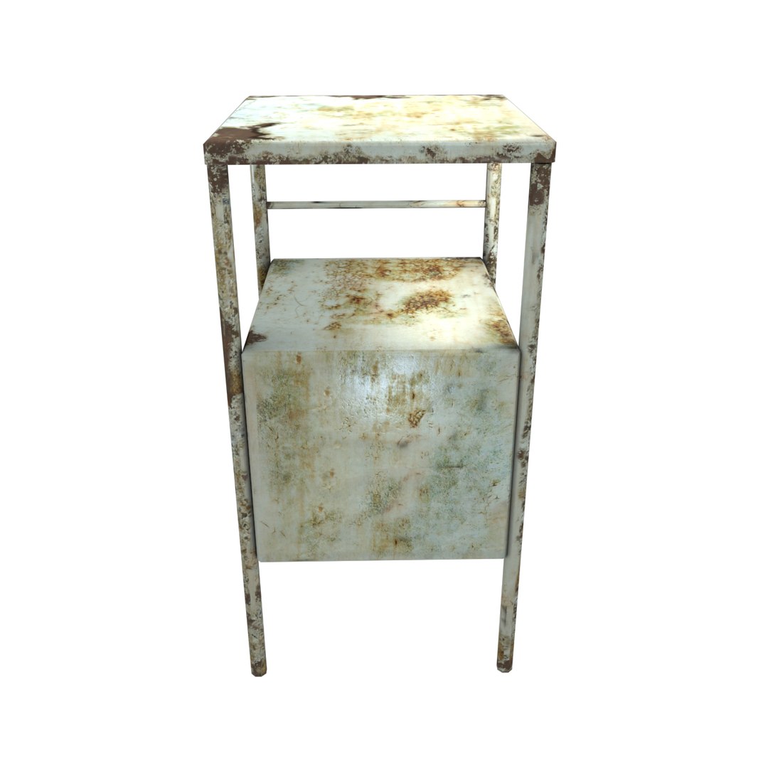 3d rust medical table
