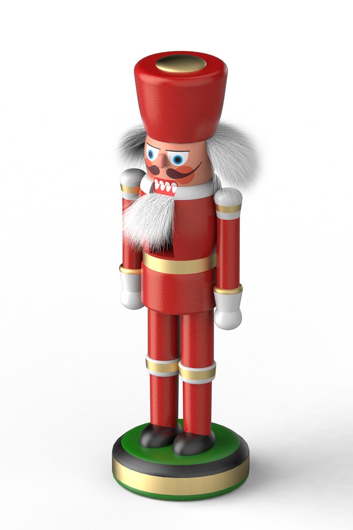 Christmas Nutcracker 3D Model - TurboSquid 1661818