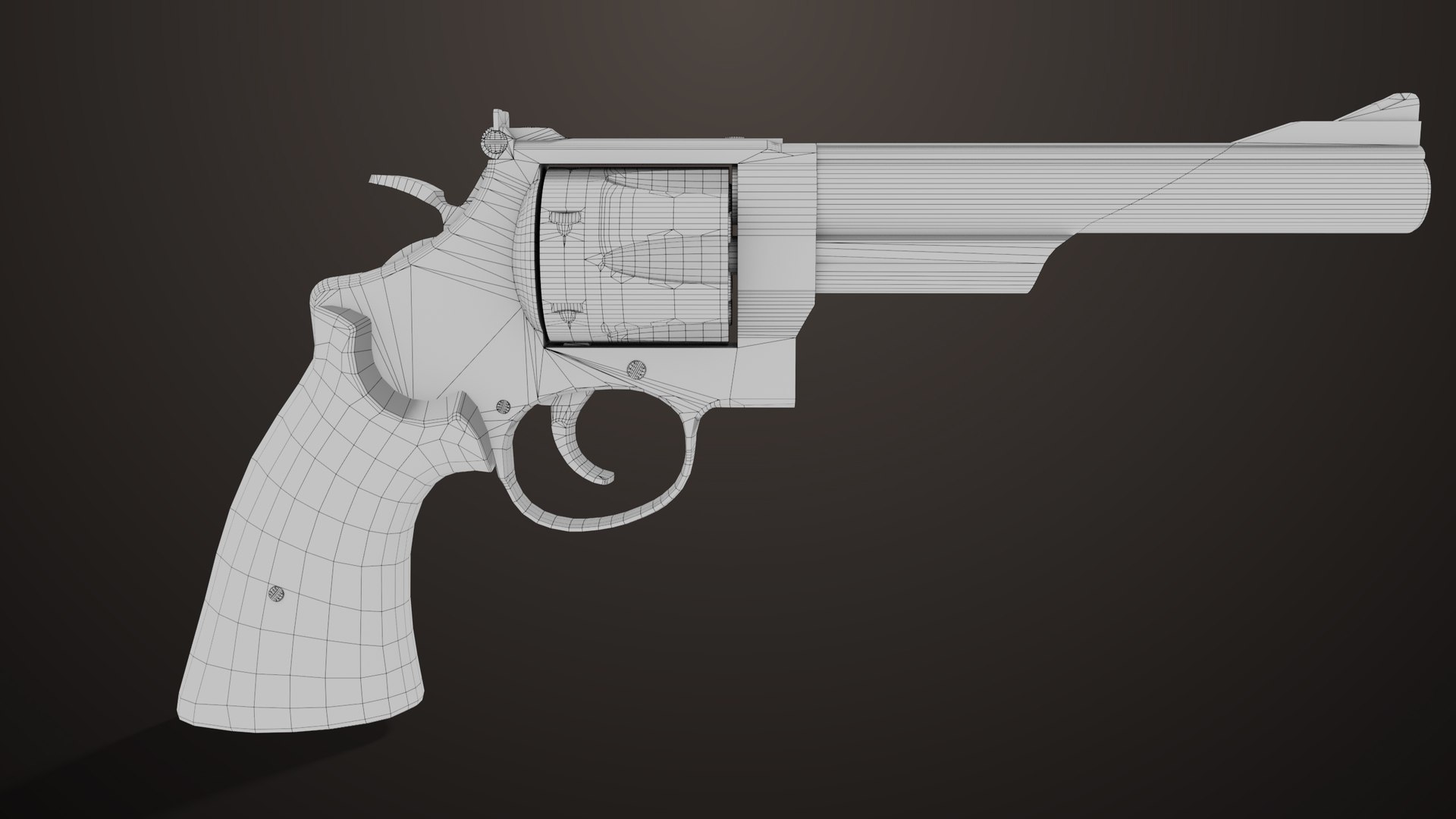 Revolver 01 Model M29 All PBR Unity UE Textures 3D model - TurboSquid ...