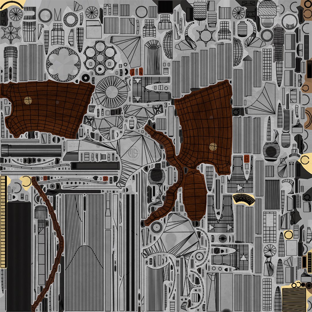 Revolver 01 Model M29 All PBR Unity UE Textures 3D model - TurboSquid ...