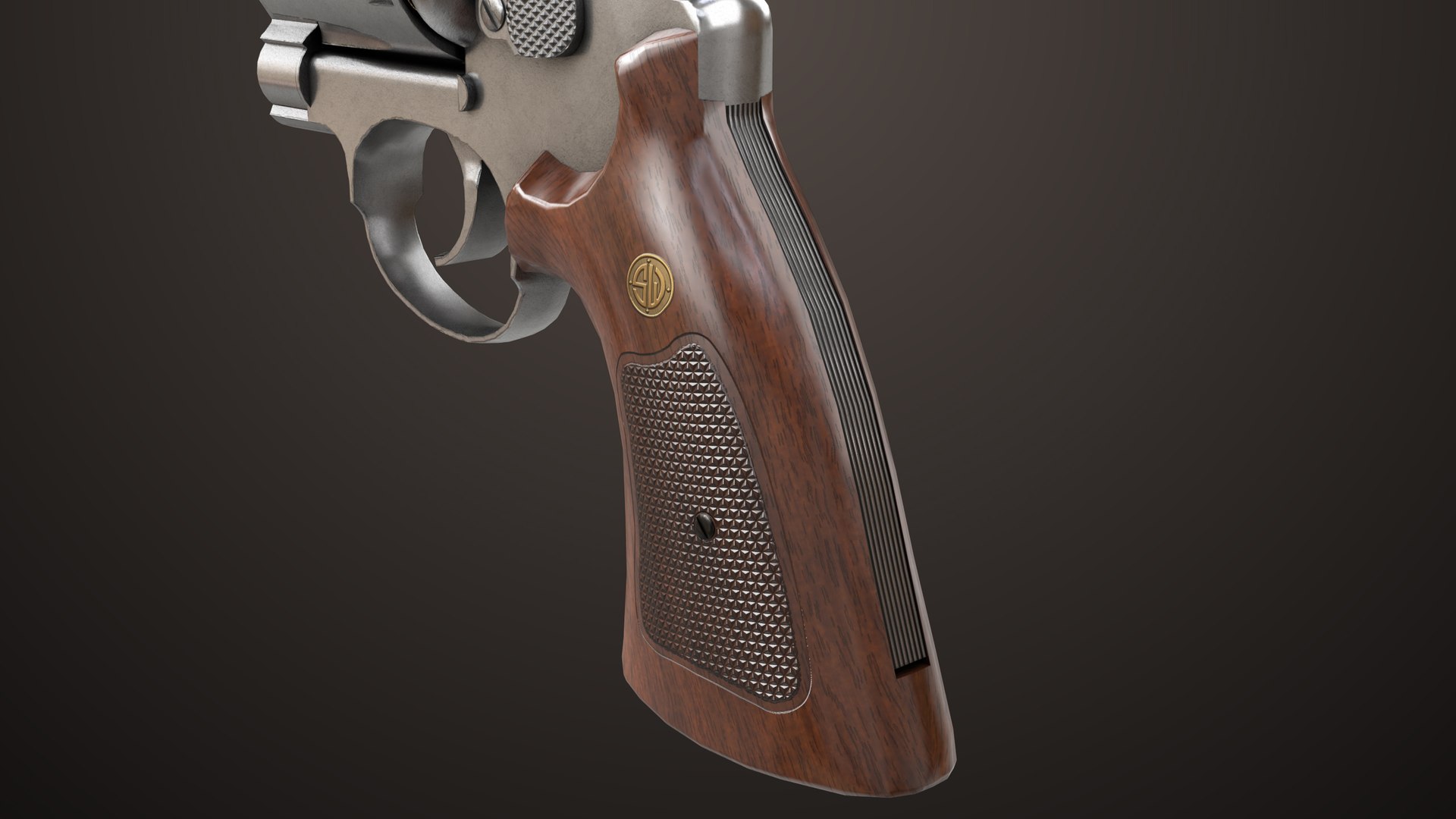 Revolver 01 Model M29 All PBR Unity UE Textures 3D model - TurboSquid ...