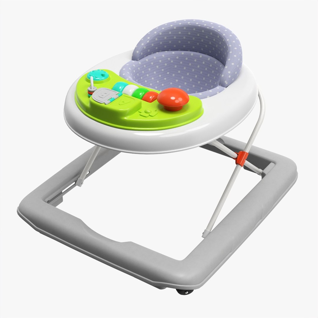 Baby go round walker 3D model - TurboSquid 1842754
