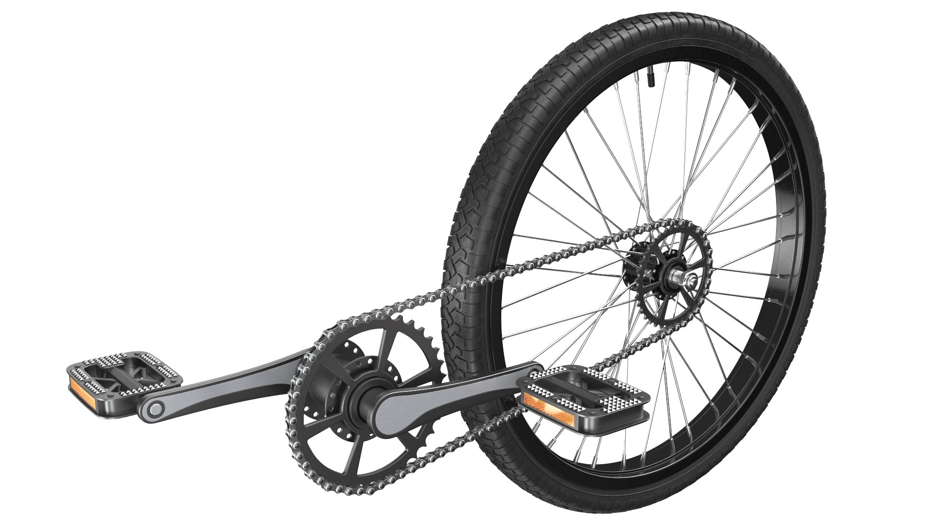 3D Detailed Bicycle Parts Collection - TurboSquid 2058002