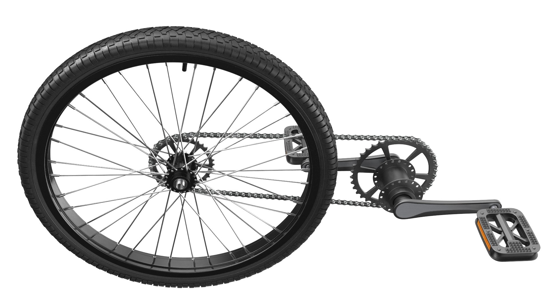 3D Detailed Bicycle Parts Collection - TurboSquid 2058002