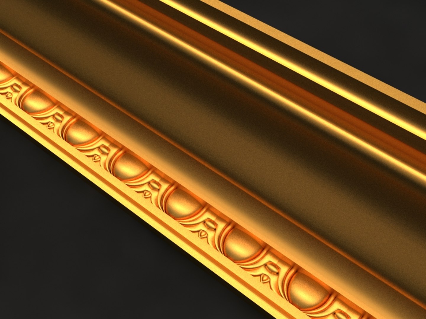 3D Model Cornice Mold Decor - TurboSquid 1180568