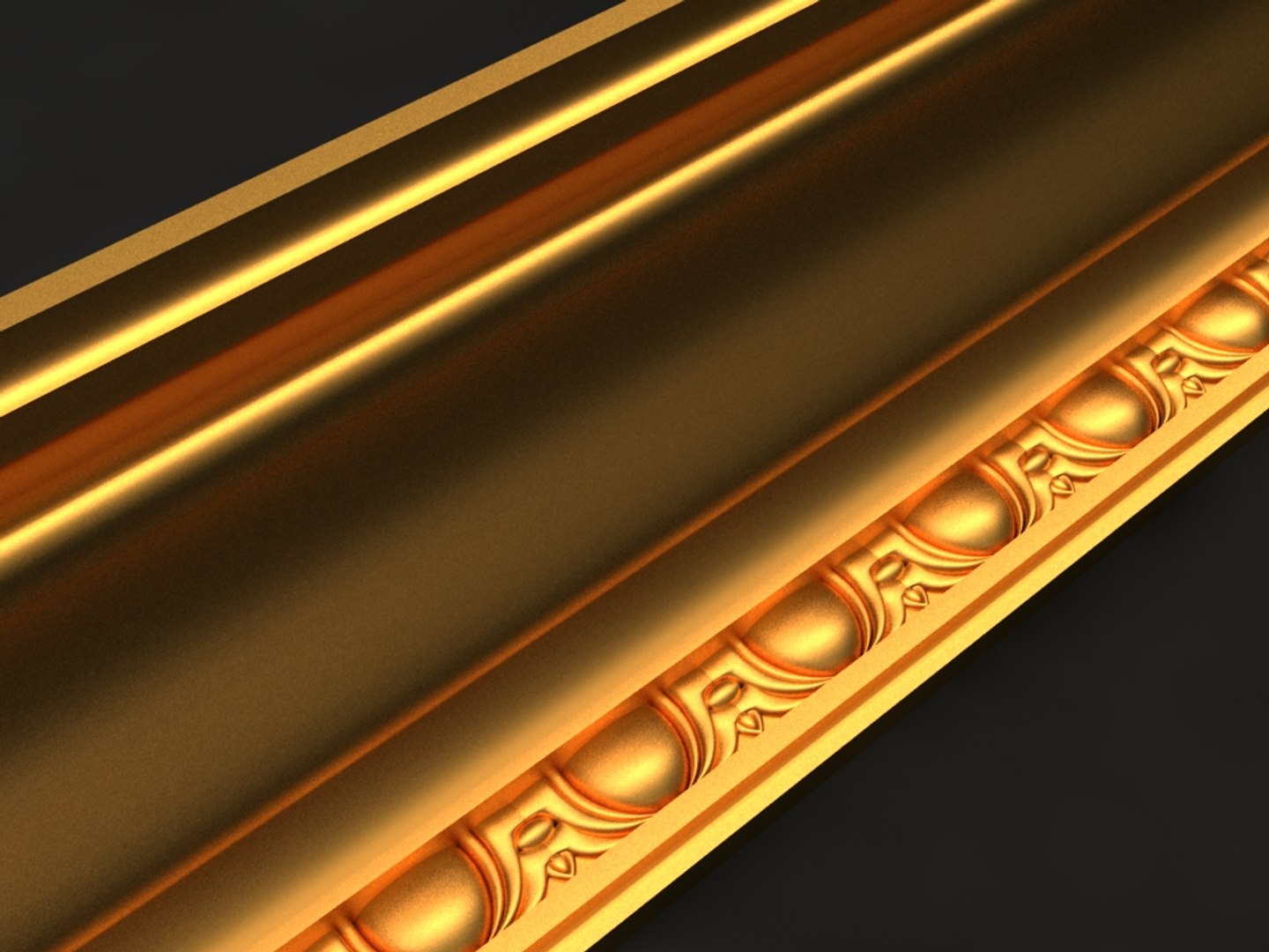 3D Model Cornice Mold Decor - TurboSquid 1180568