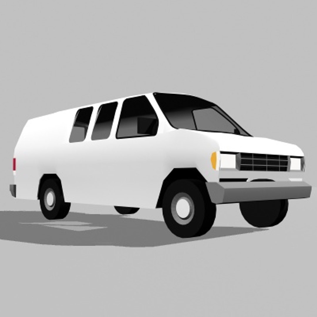 3d Delivery Van