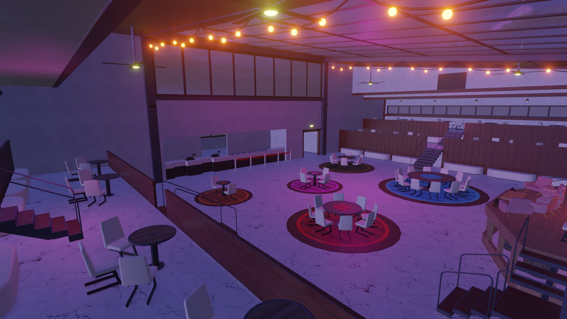 3D Metaverse Restaurant - TurboSquid 1877557