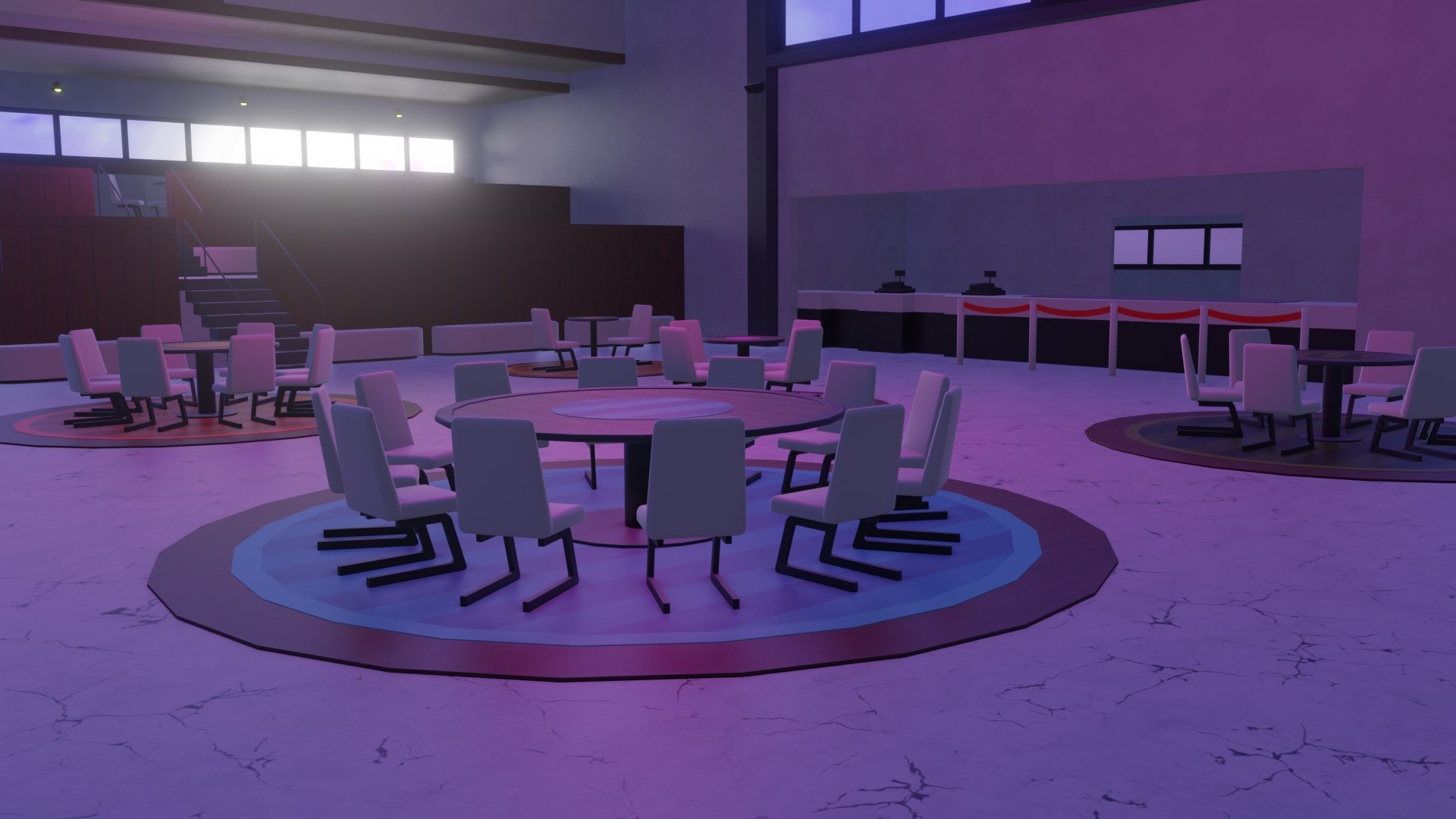 3D Metaverse Restaurant - TurboSquid 1877557