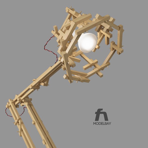 3d model brave new world lamp