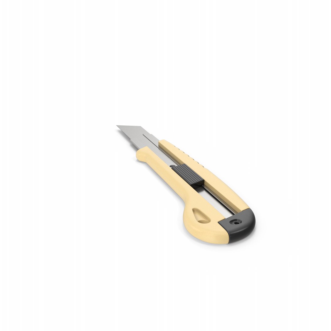3D Model Beige Cutter - TurboSquid 1952892