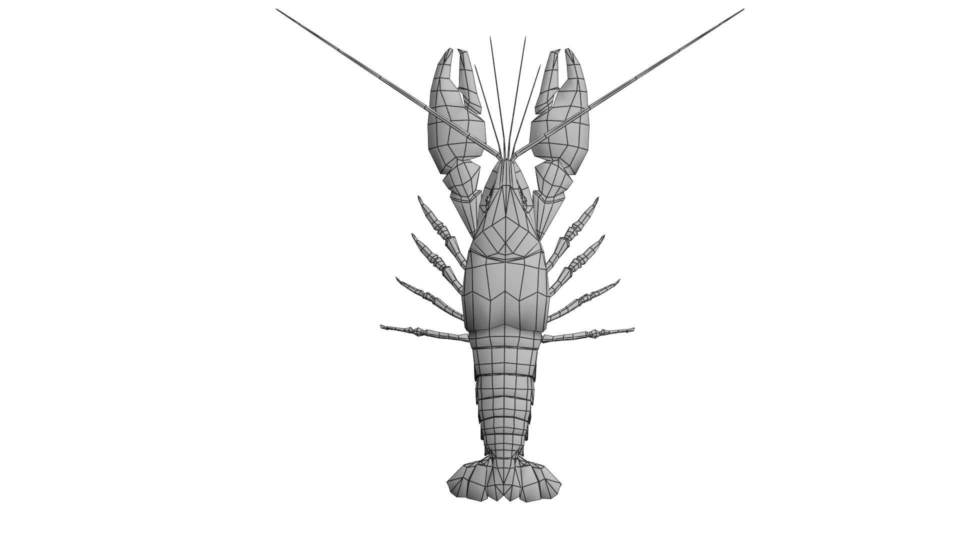 Crayfish fish 3D - TurboSquid 1311009