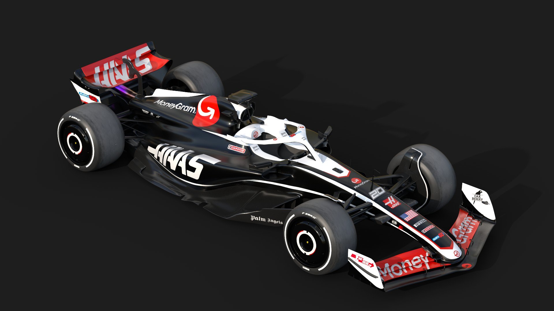 3D F1 Haas VF-24 2024 Model - TurboSquid 2185345