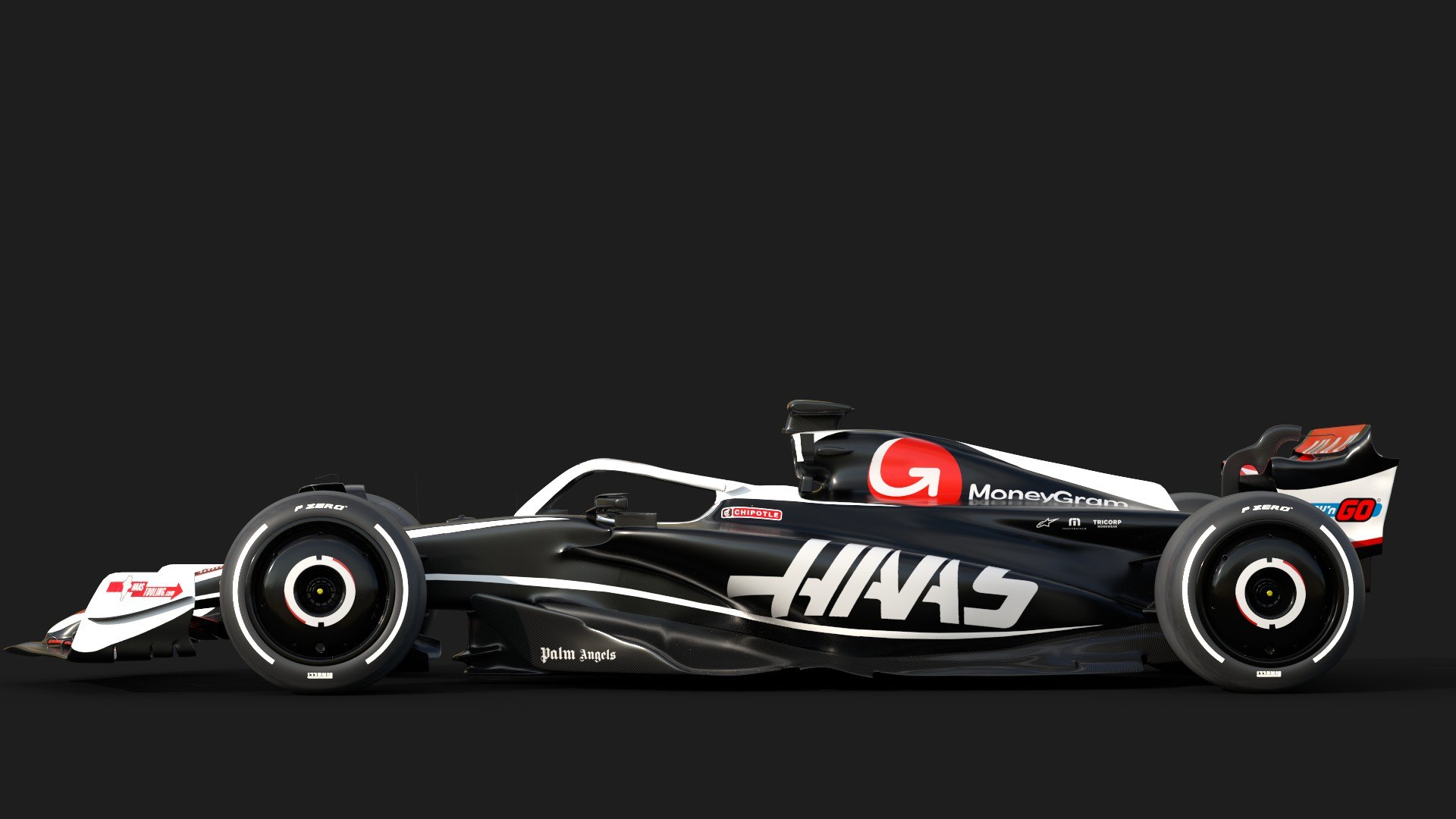 3D F1 Haas VF-24 2024 Model - TurboSquid 2185345