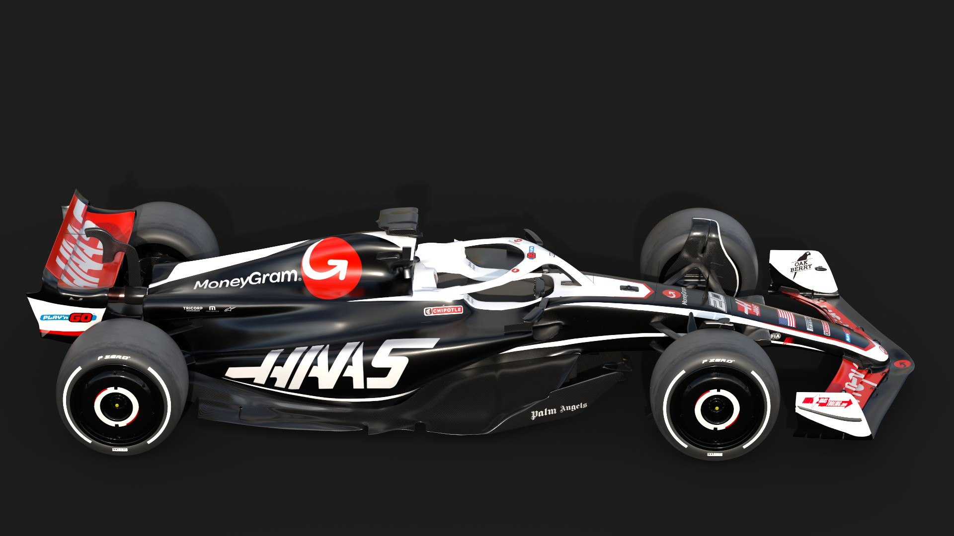 3D F1 Haas VF-24 2024 Model - TurboSquid 2185345