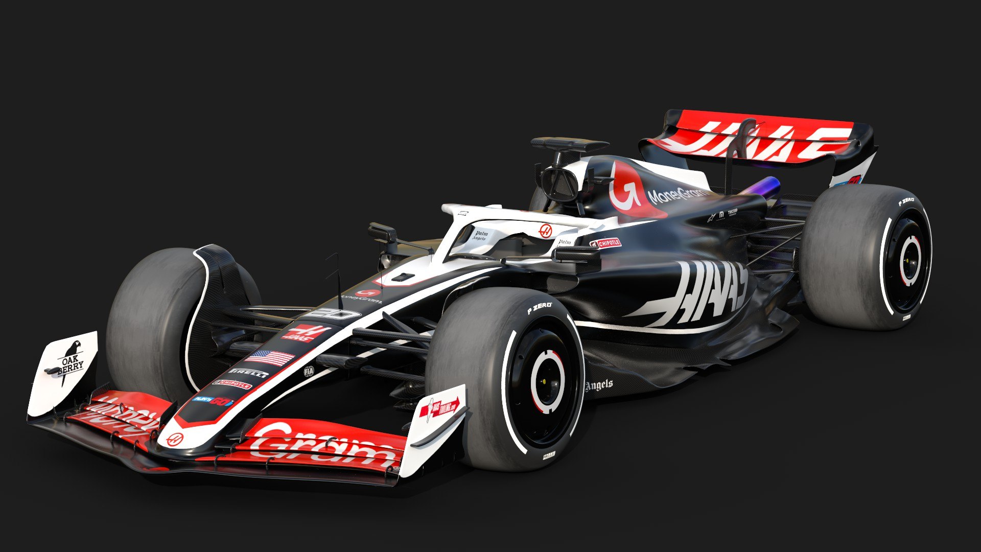3D F1 Haas VF-24 2024 Model - TurboSquid 2185345