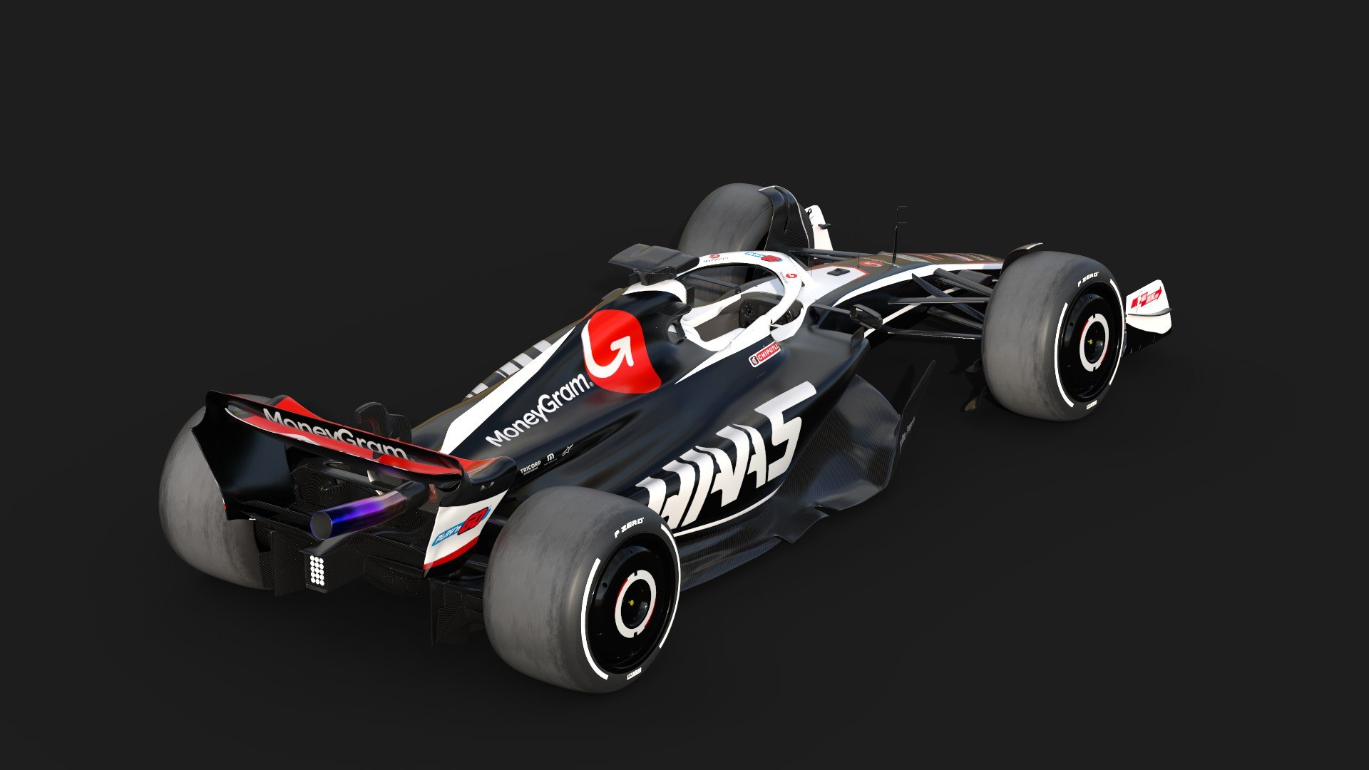 3D F1 Haas VF-24 2024 Model - TurboSquid 2185345