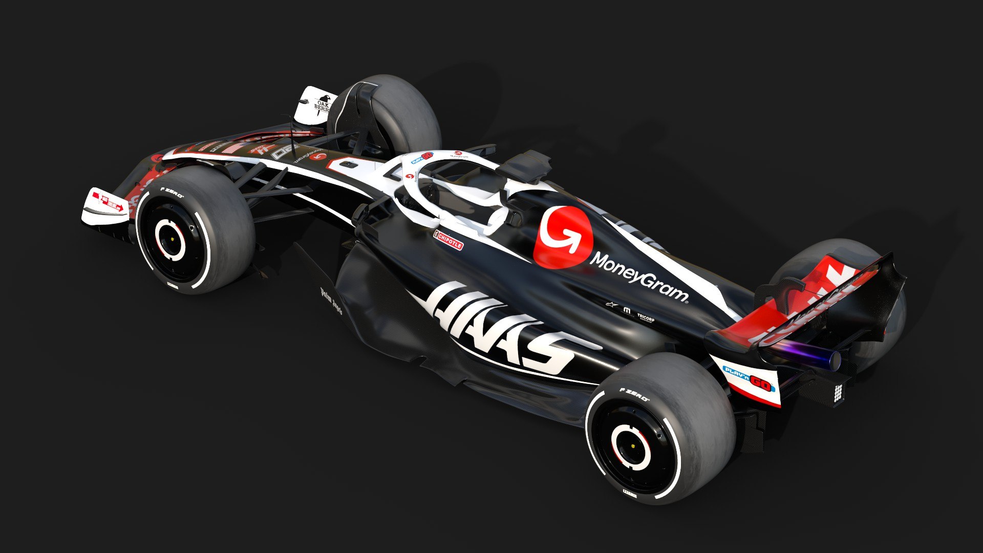 3D F1 Haas VF-24 2024 Model - TurboSquid 2185345