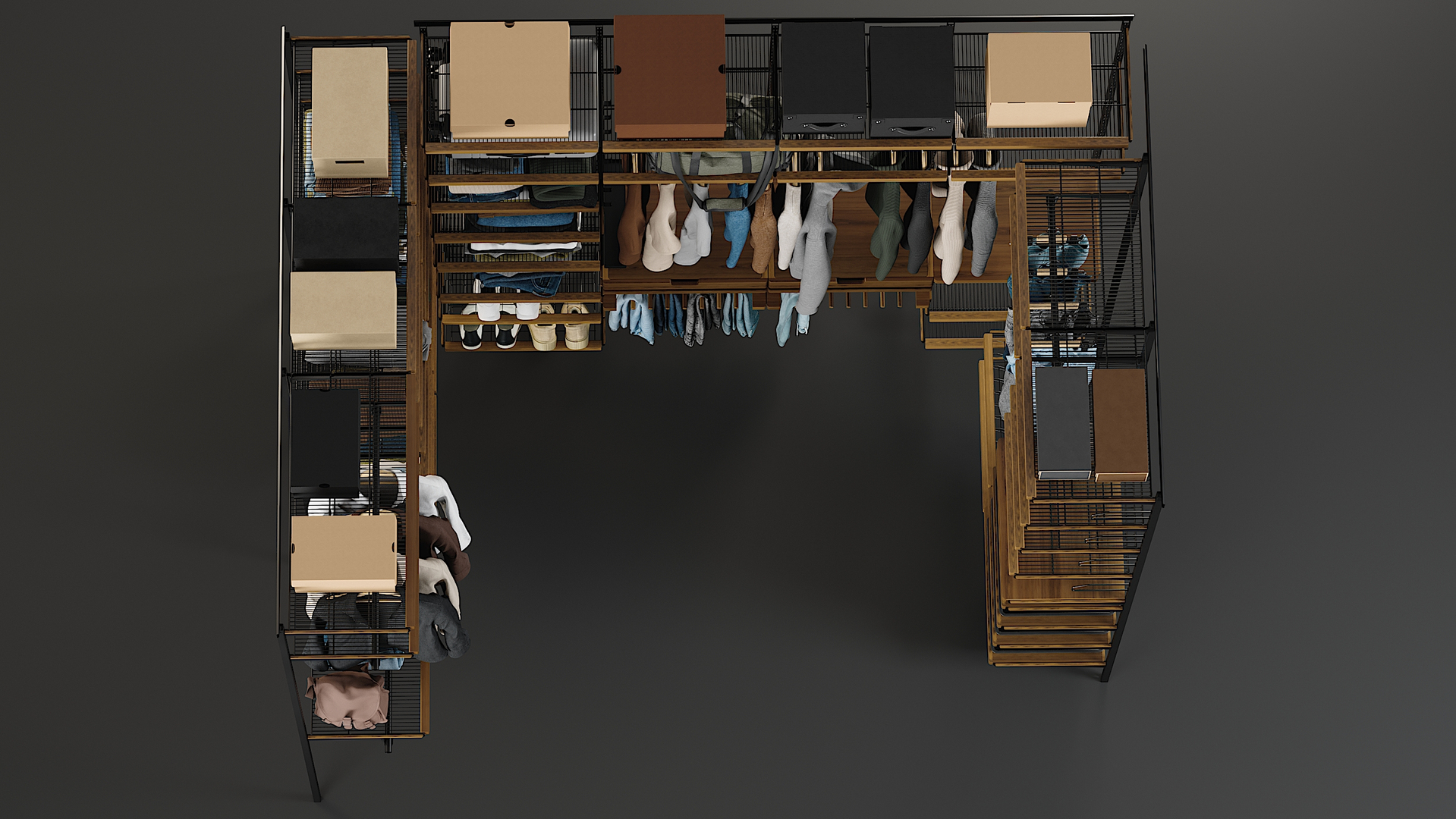 Realistic wardrobe clothing 4 3D model - TurboSquid 1603293