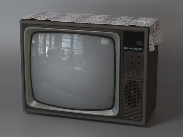 Free Blender Television Models | TurboSquid