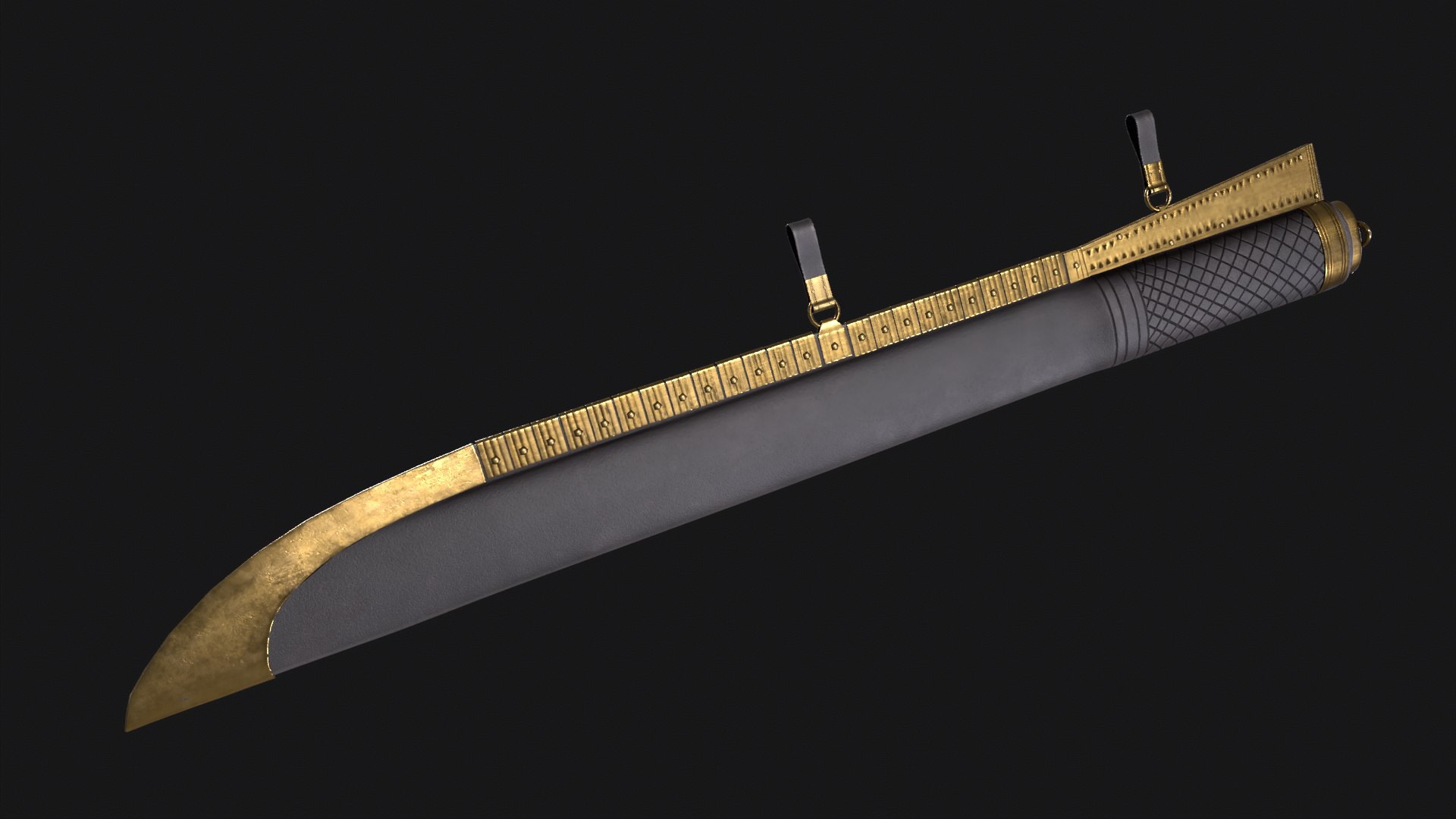Viking Battle Knife Scramasax 3D - TurboSquid 1930683