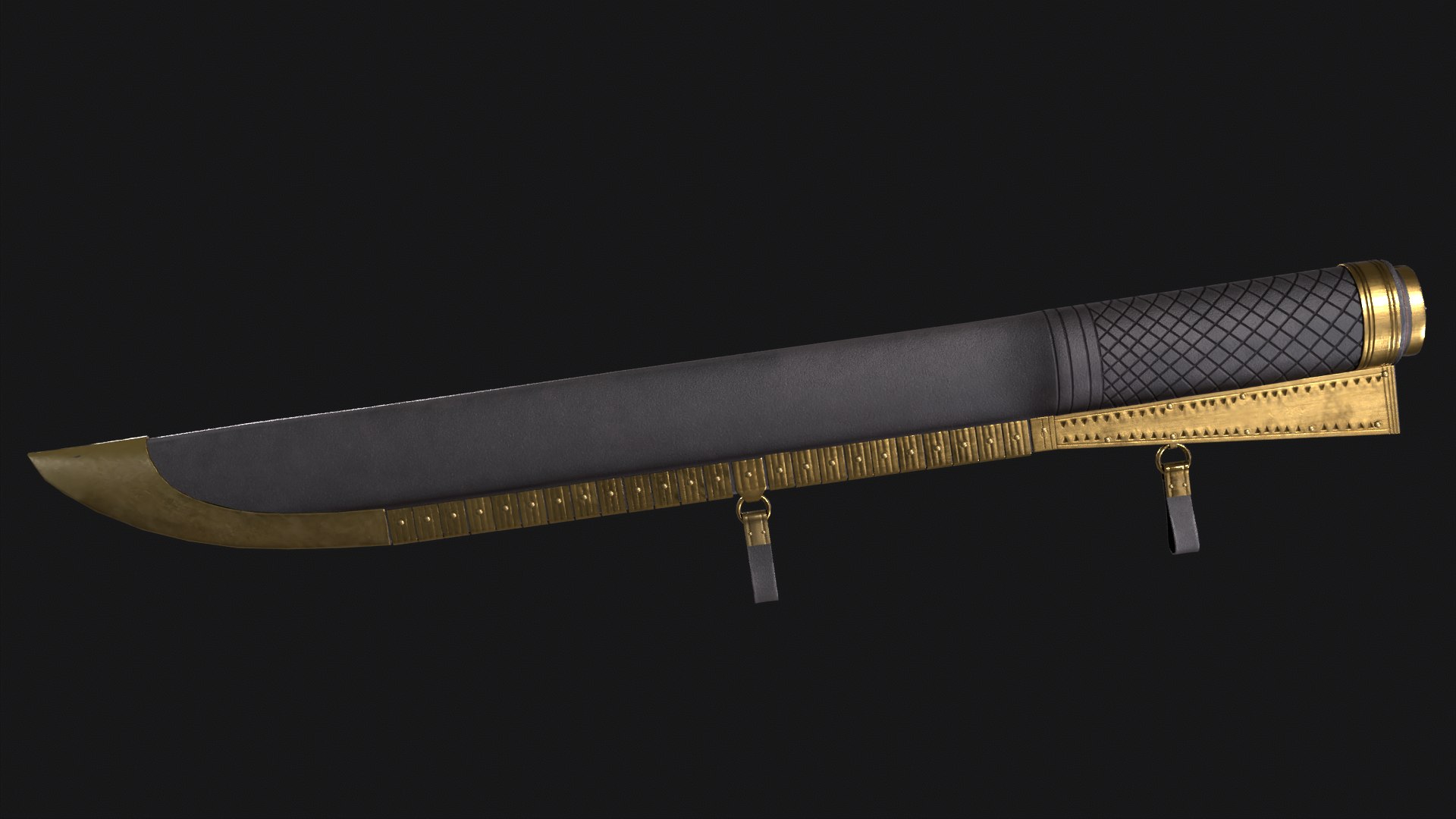 Viking Battle Knife Scramasax 3D - TurboSquid 1930683