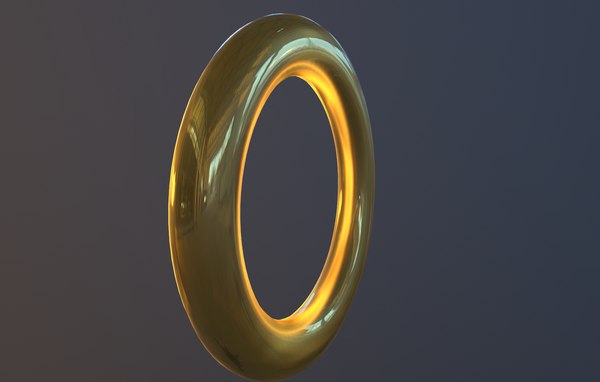 Sonic ring 3D model - TurboSquid 1548028