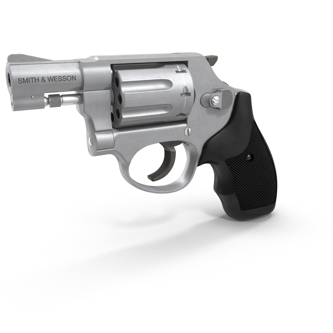 3d Model Revolver