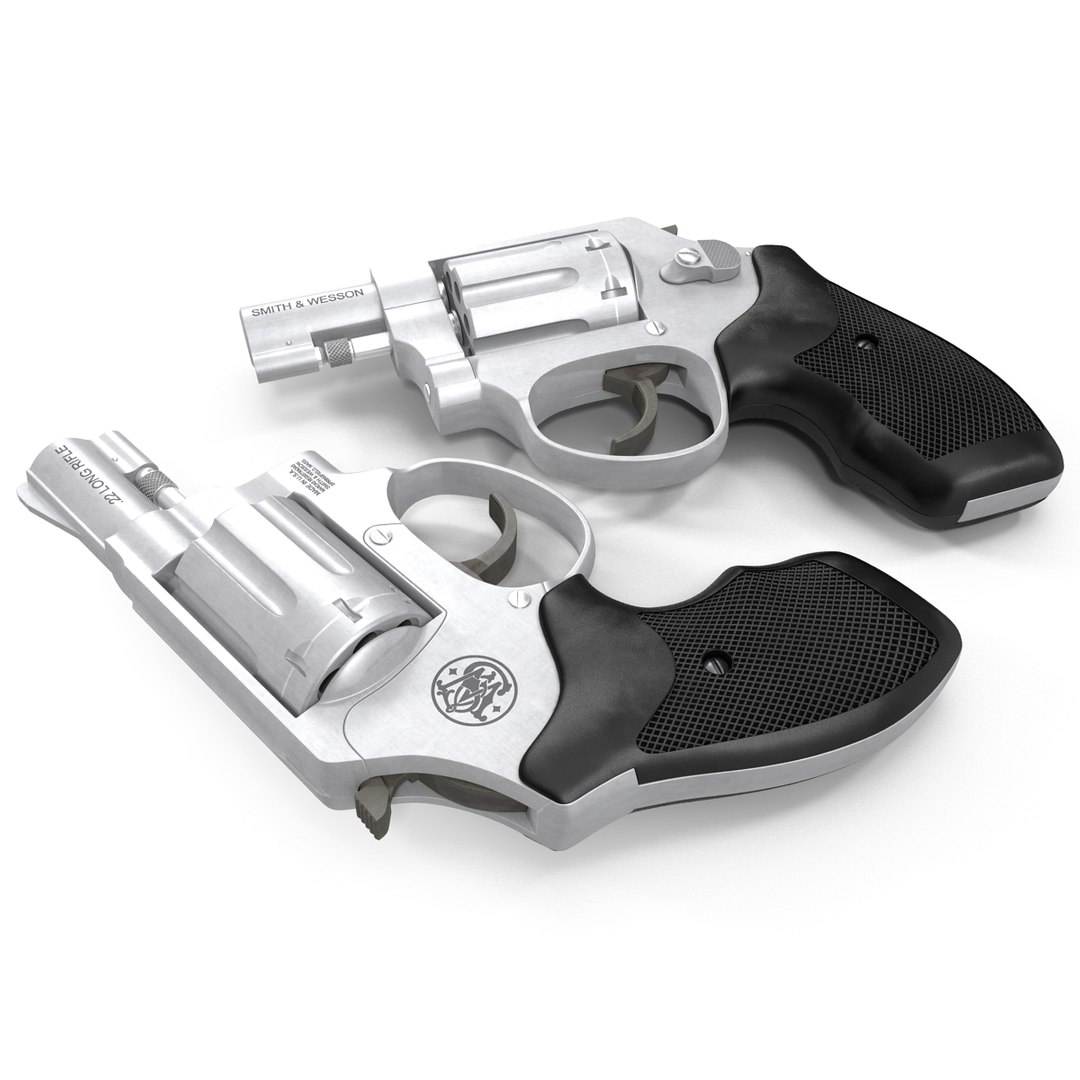 3d Model Revolver