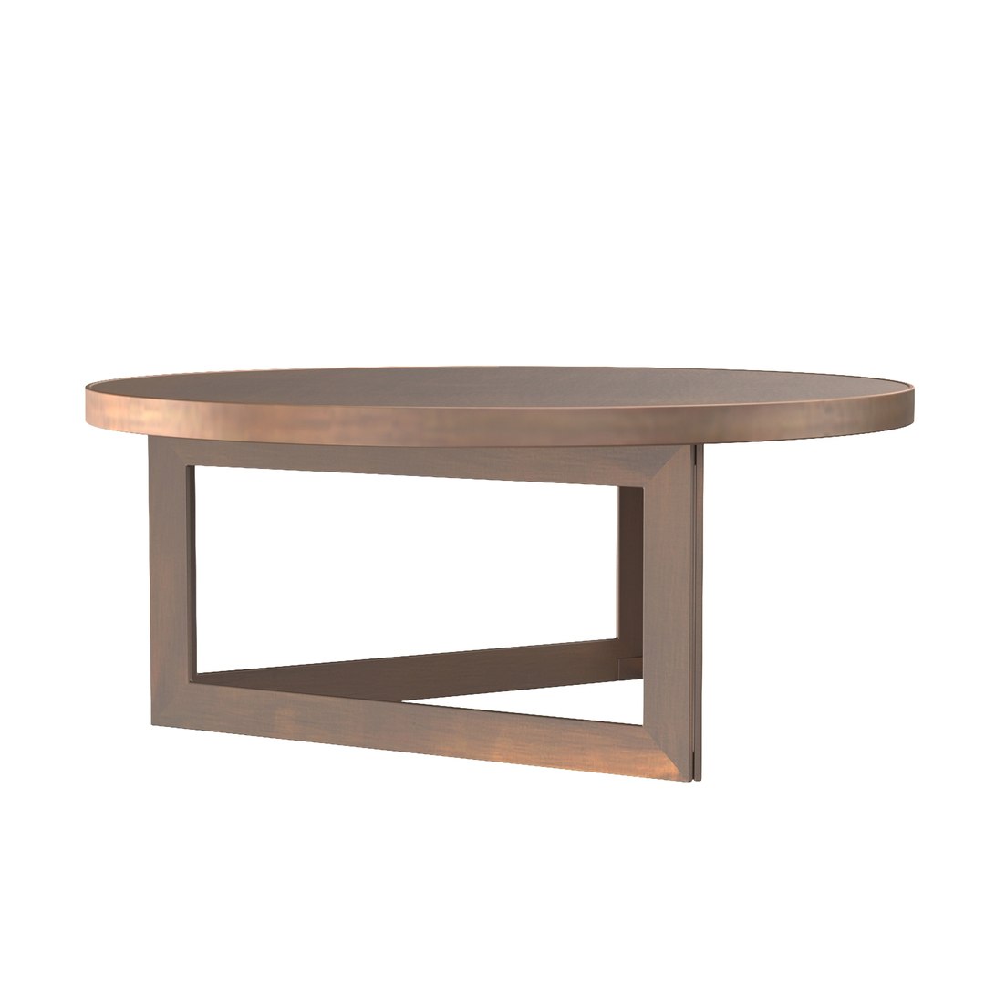 3D Shagreen Round Coffee Table 107636-004 - TurboSquid 2063329