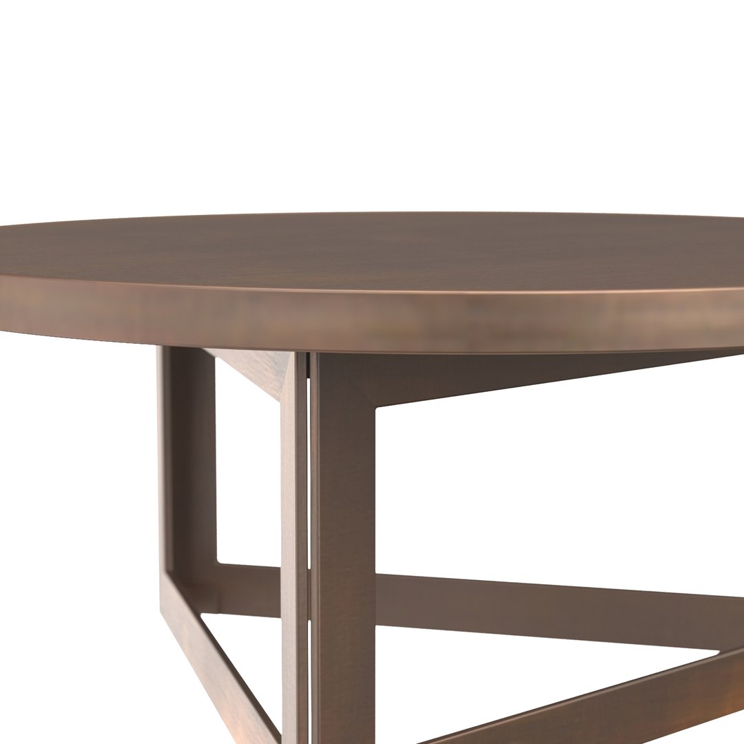 3D Shagreen Round Coffee Table 107636-004 - TurboSquid 2063329