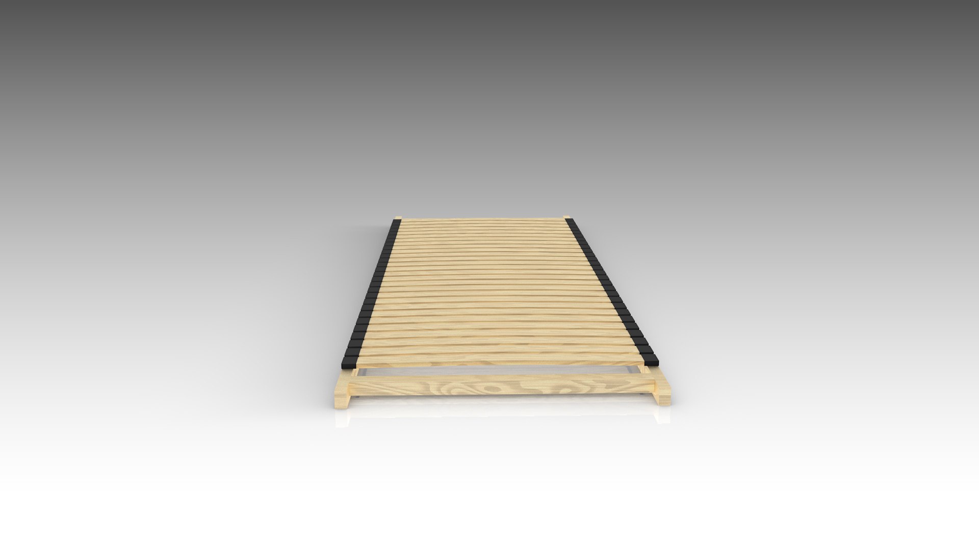 Slatted 3D Model - TurboSquid 1159365