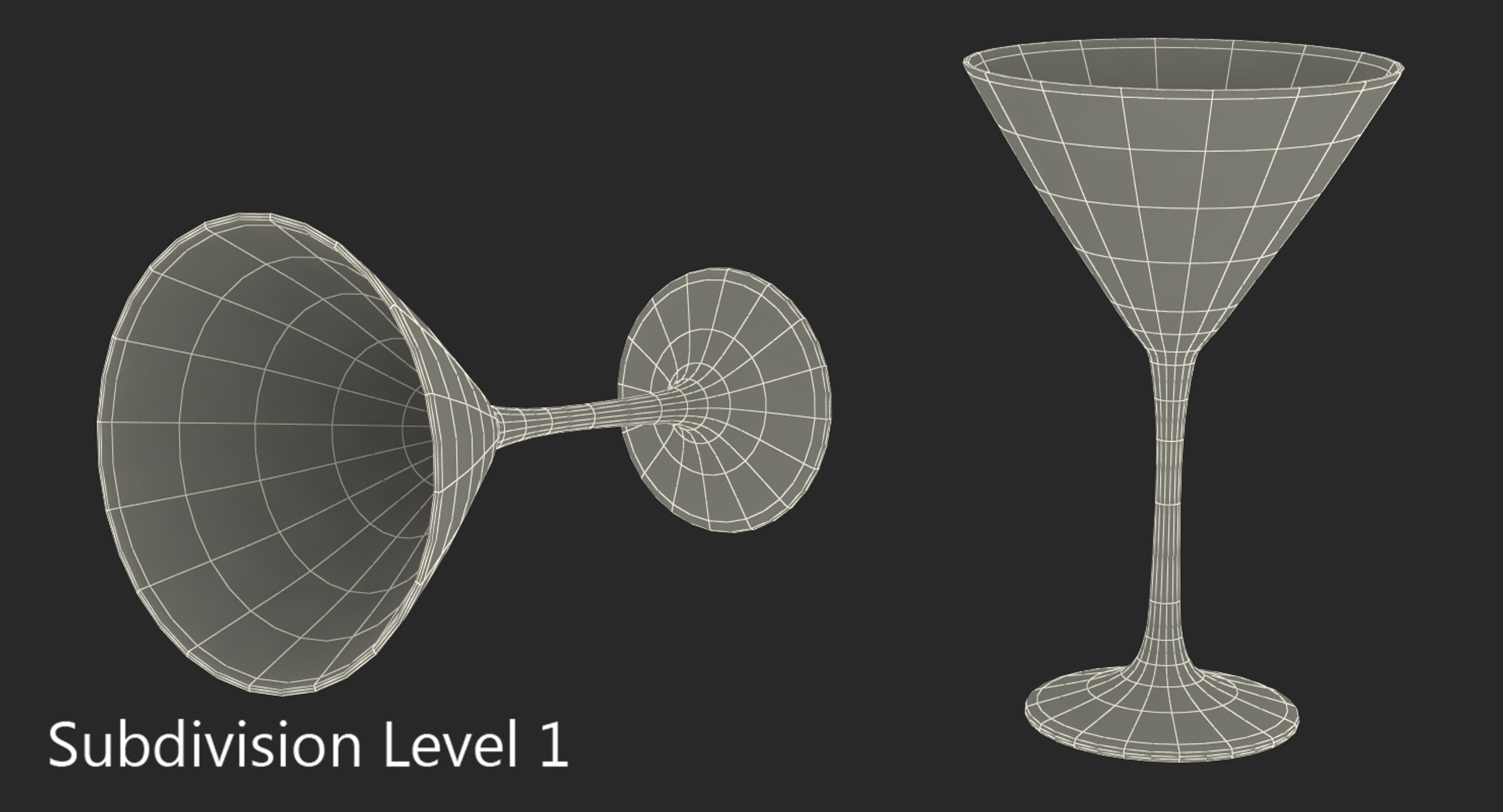 3D cocktail glass martini - TurboSquid 1179667