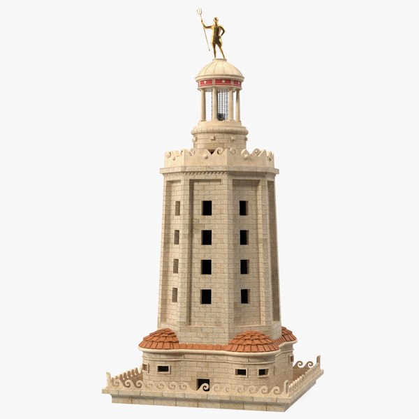 3D model Lighthouse of Alexandria Top - TurboSquid 1744192