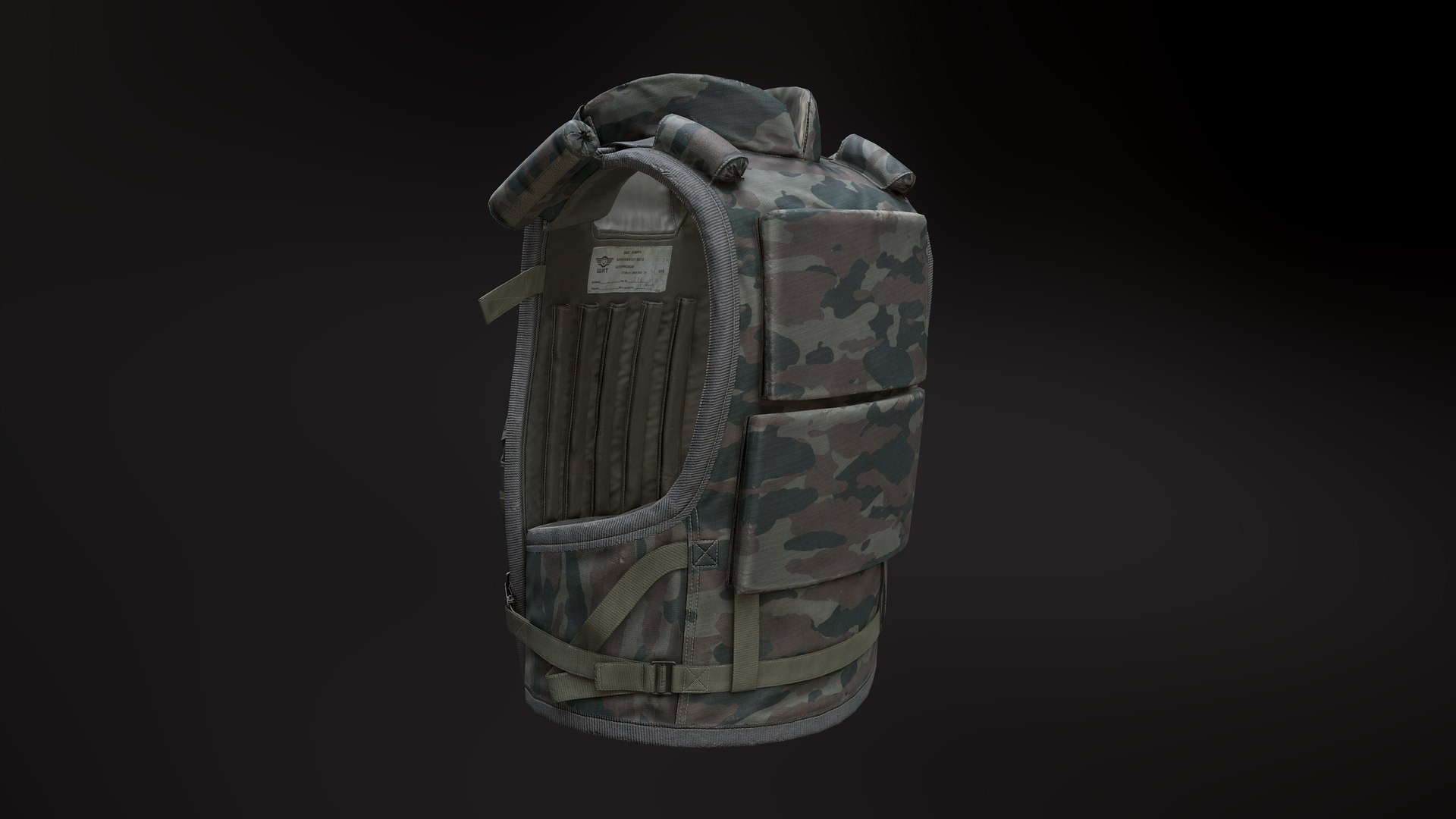 6b13 Assault Body Armor 3D - TurboSquid 1836528