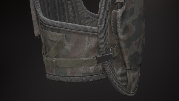 6b13 assault body armor 3D - TurboSquid 1836528