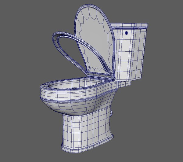 Sanitaryware pot bathroom 3D model - TurboSquid 1357814