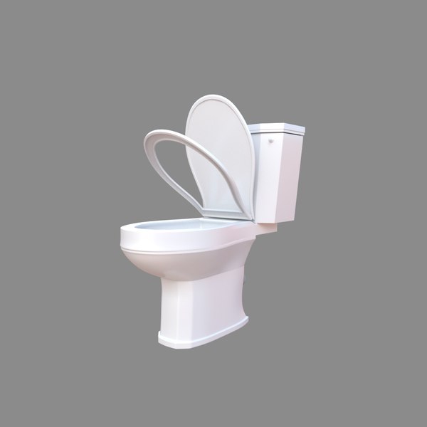 Sanitaryware pot bathroom 3D model - TurboSquid 1357814