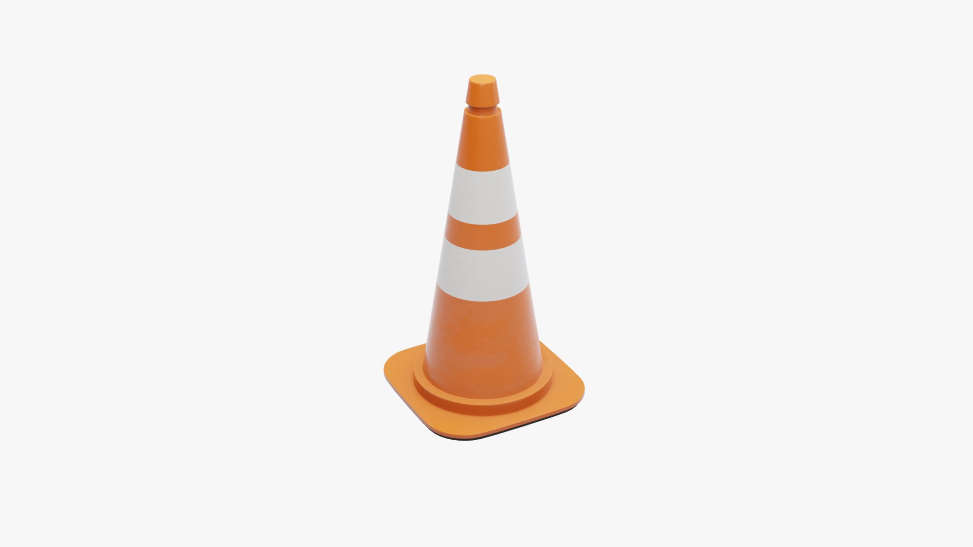 Cone de tráfego Modelo 3D - TurboSquid 2208315