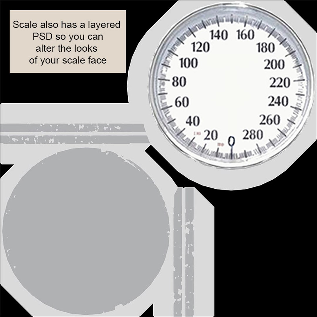 Guess Weight 3D Model - TurboSquid 1278487