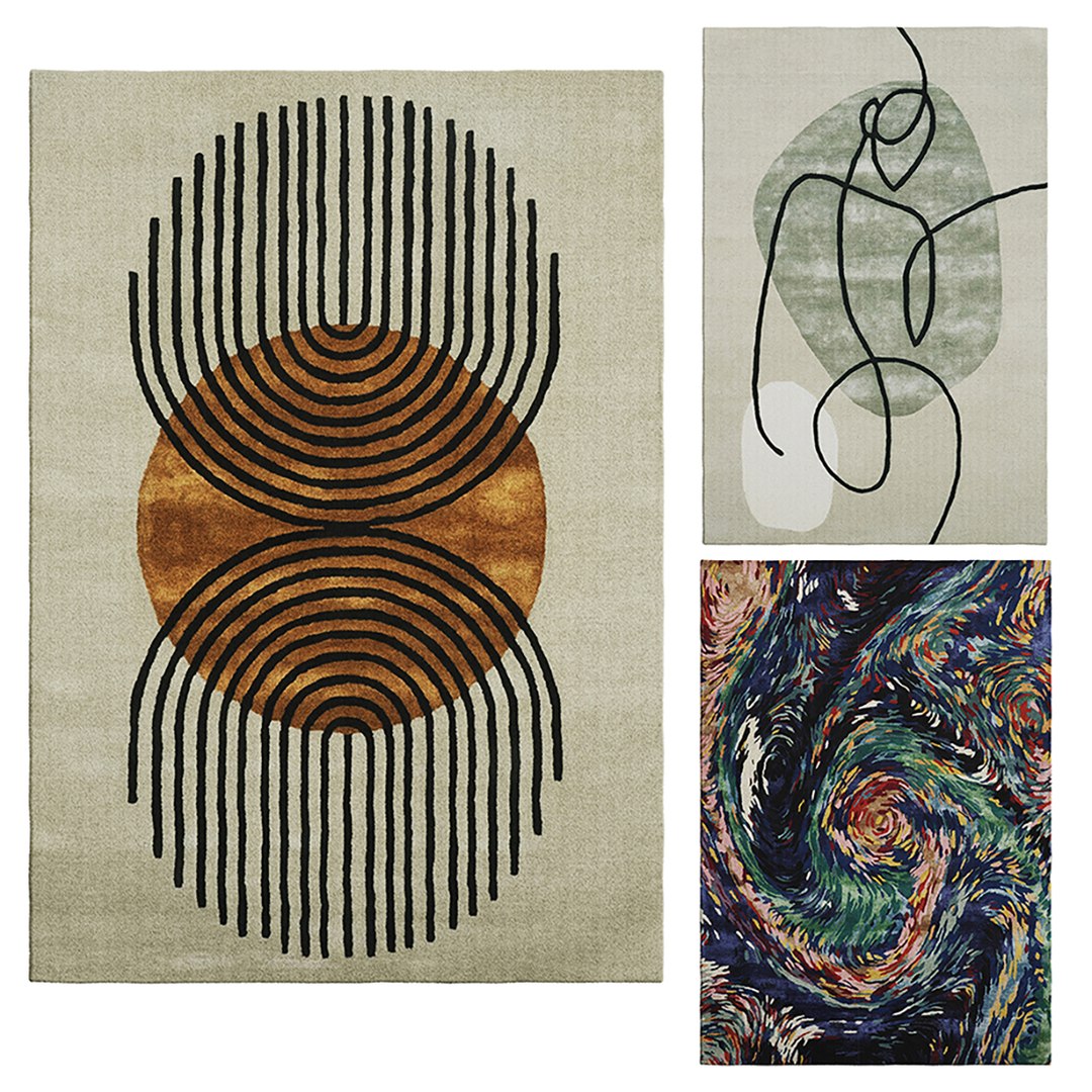 3D Carpet Decor set - TurboSquid 2093010