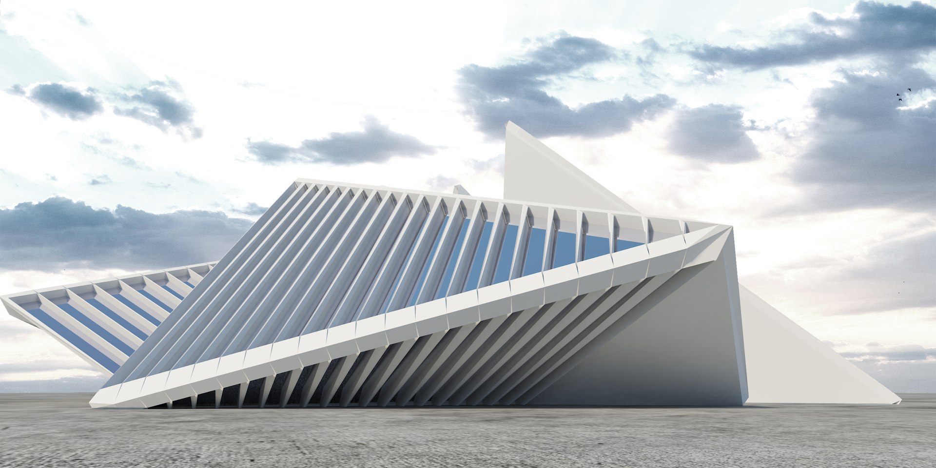 Modern Building Model - TurboSquid 1289798