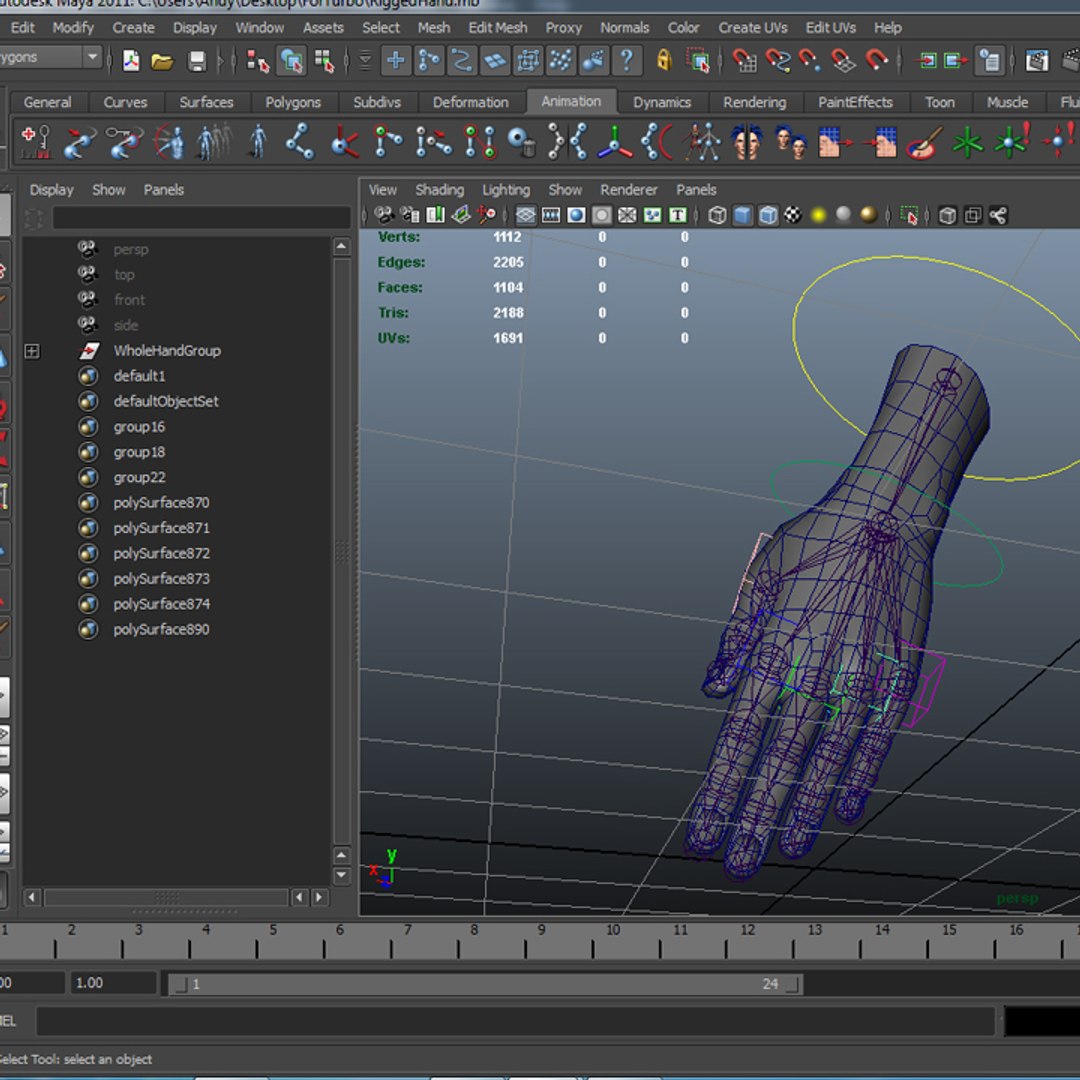 Hand Rig Ma