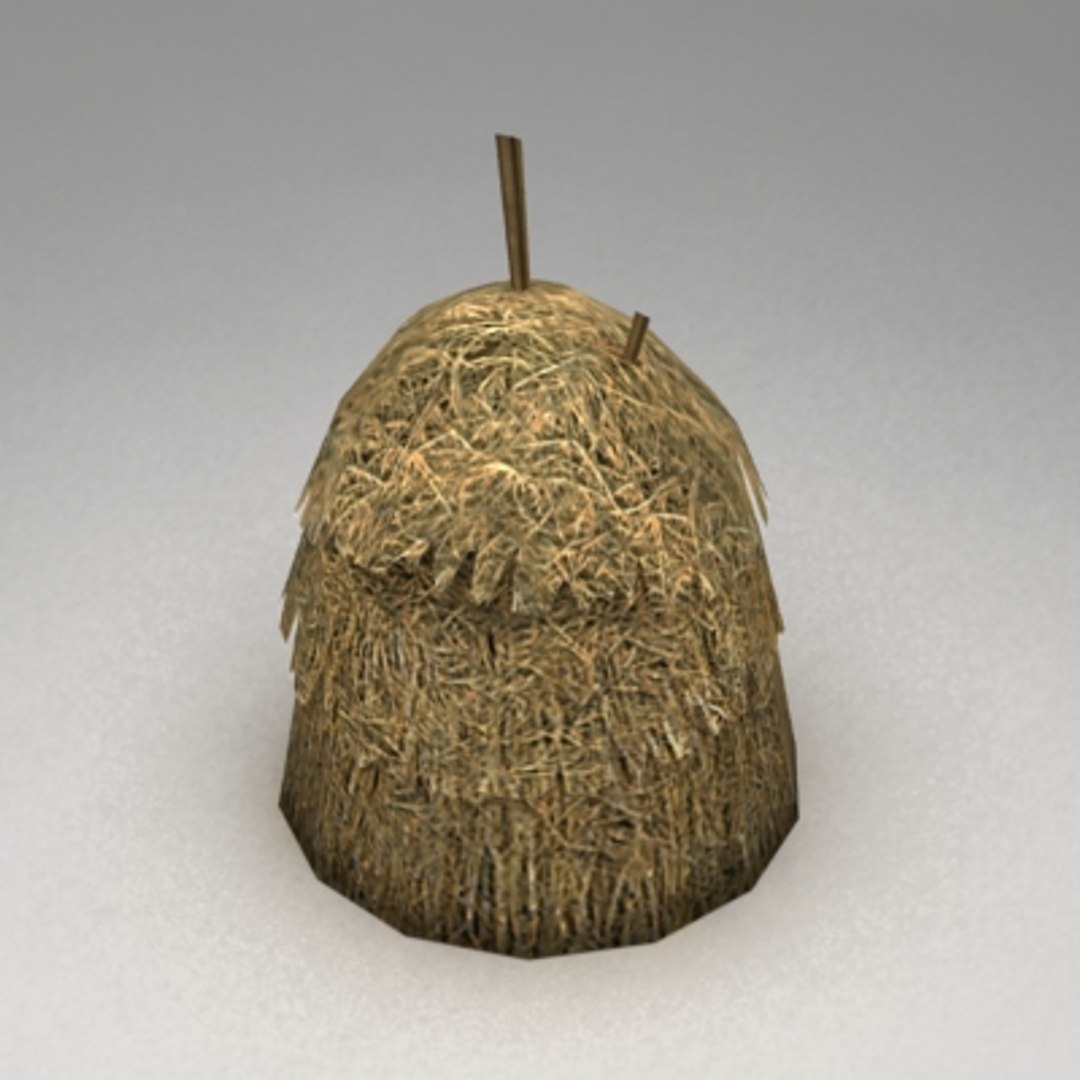 haystack fork 3d model
