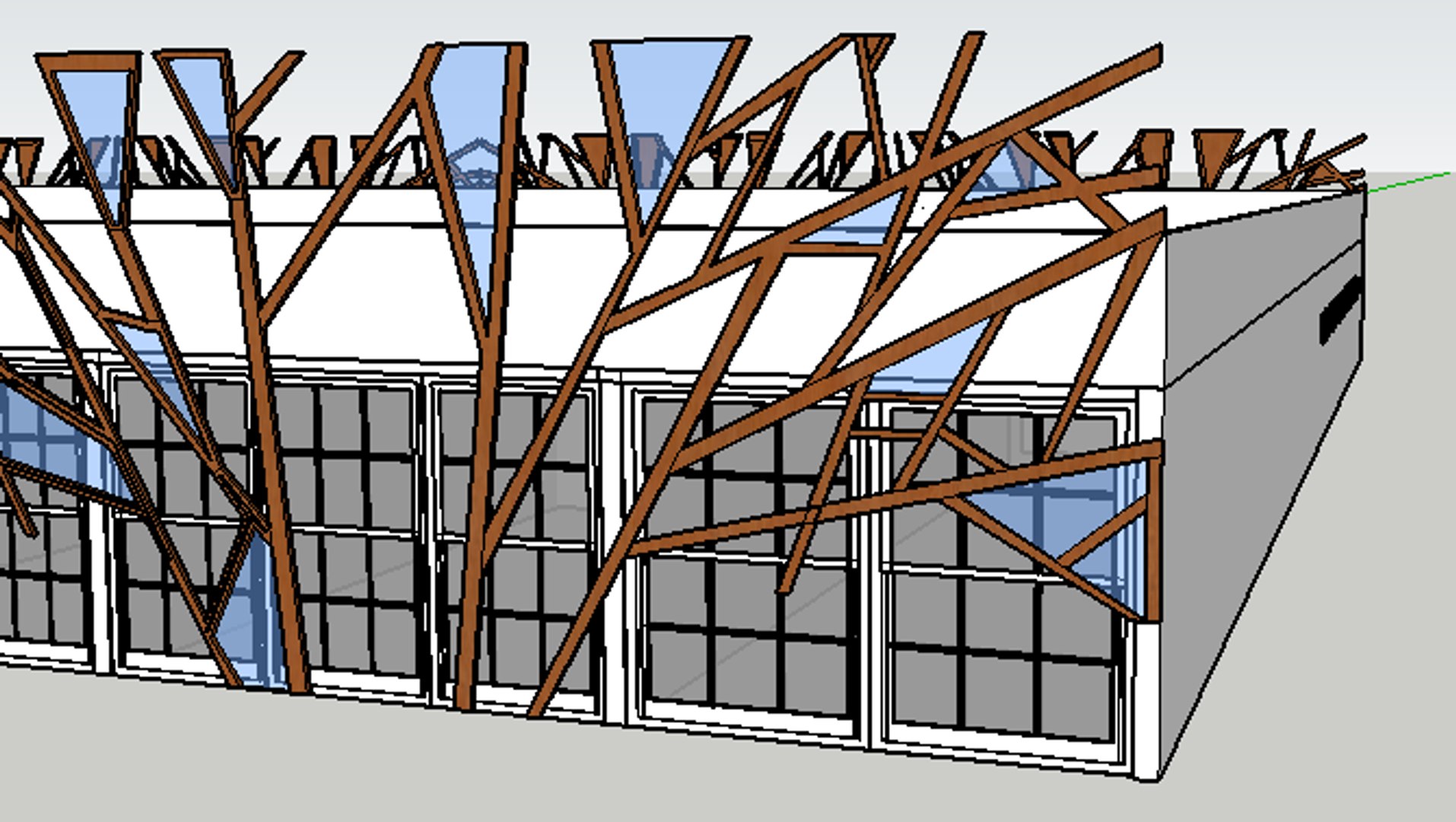 3D Building Tree Inspired Facade Model - TurboSquid 1213811