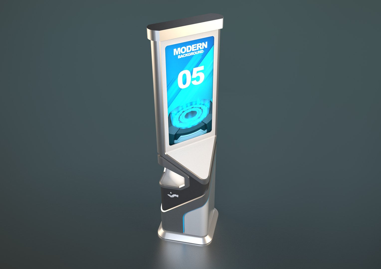 SIGNAGE STAND 05 Model - TurboSquid 1735701