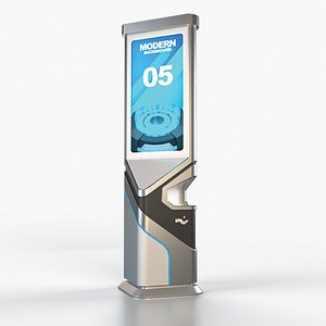 3D SIGNAGE STAND 04 Model - TurboSquid 1723305